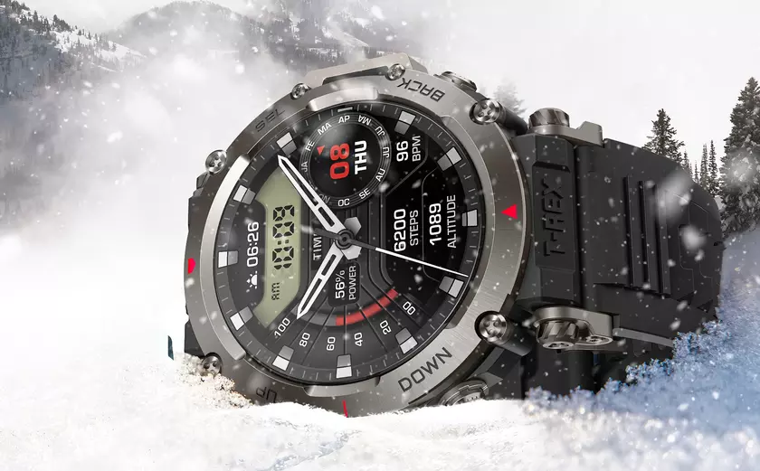 Amazfit T-Rex Ultra: un smartwatch robusto con pantalla AMOLED, hasta ...